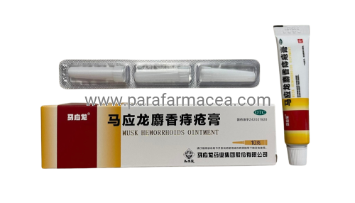 Musk Hemorrhoids Ointment - maść chińska na hemoroidy 10 g., hemoroidy ...